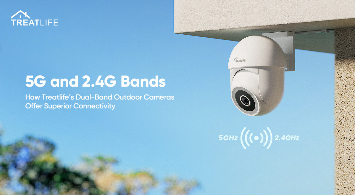5G and 2.4G Bands - How Treatlife's Dual-Band Outdoor Cameras Offer ...